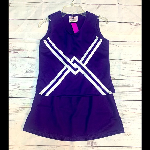 Teamwork | Matching Sets | Childs Size 12 Purple White Blank No Logo ...